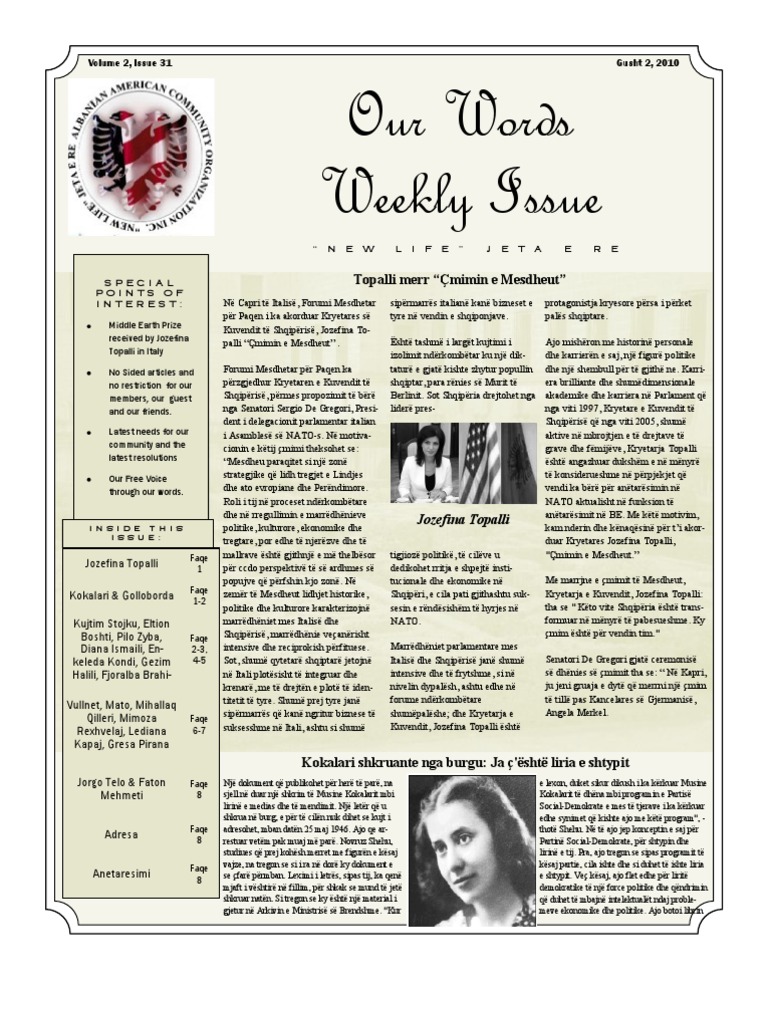 Newsletter Volume 2 Issue 31 | PDF