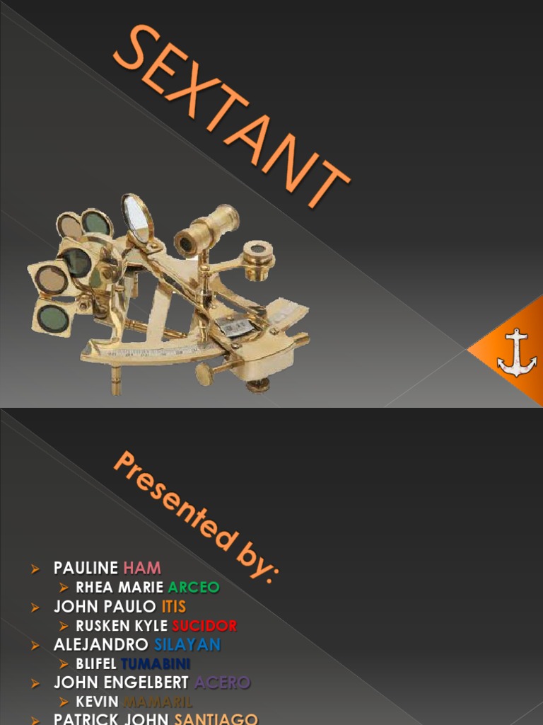 Sextant | PDF | Scientific Observation | Astronomy