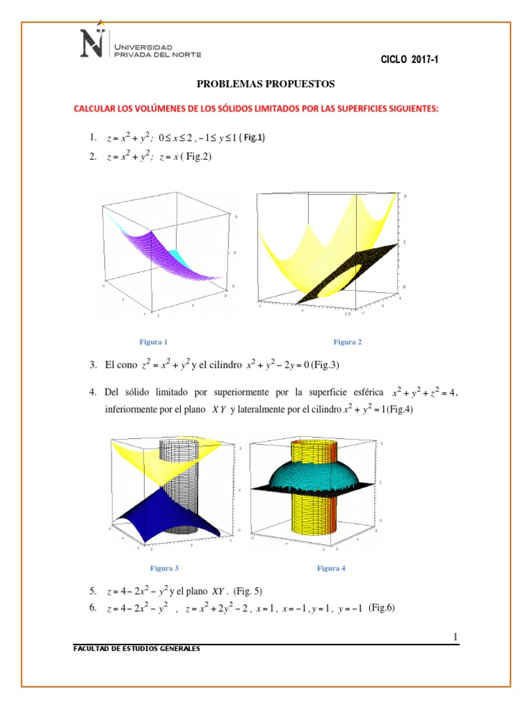 Ejercicios - Calc Volum Solidos y Areas | Descargar gratis PDF | Geometría analítica | Objetos ...