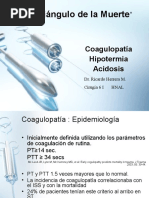 Triada Letal - Diamante Letal | PDF | Coagulación | Plaqueta