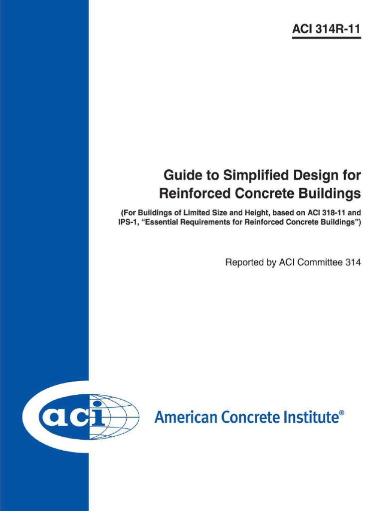 ACI Committee 314 ACI 314R-11 Guide To Simplified Design For Reinforced ...