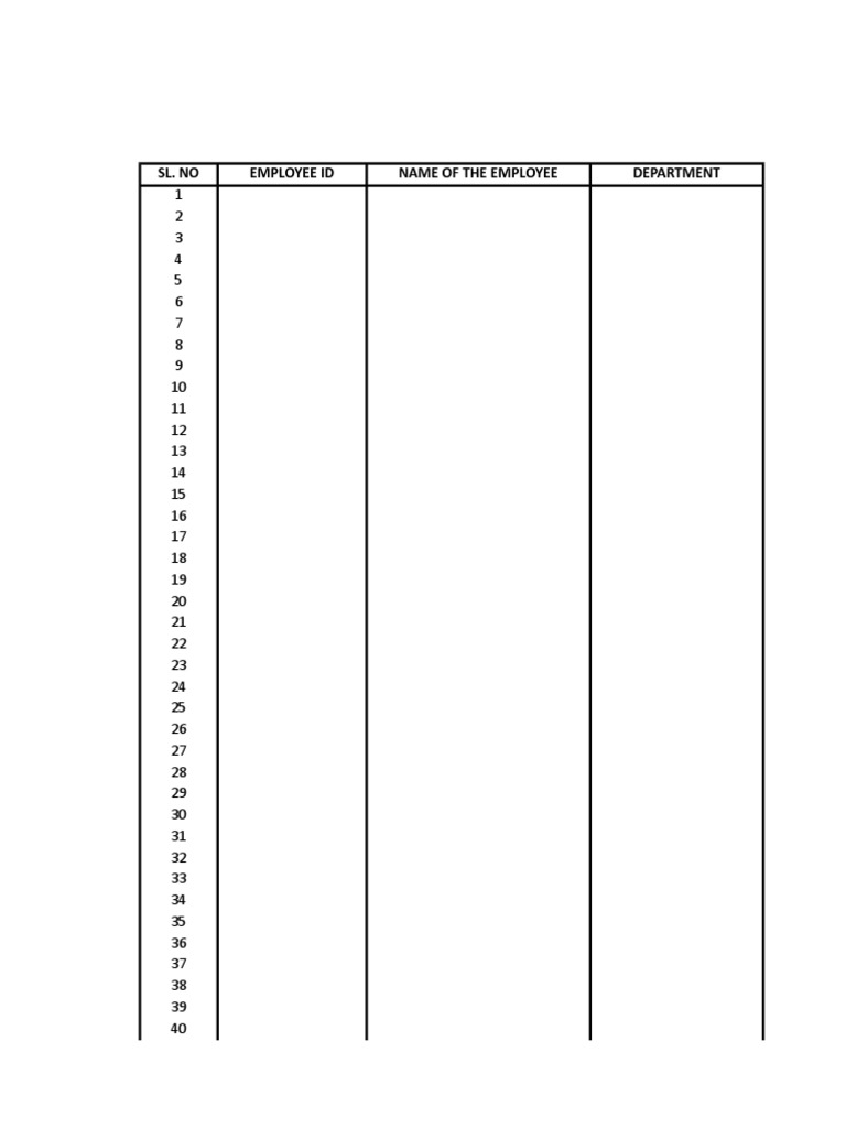 Master Employee Data Base | PDF | Business