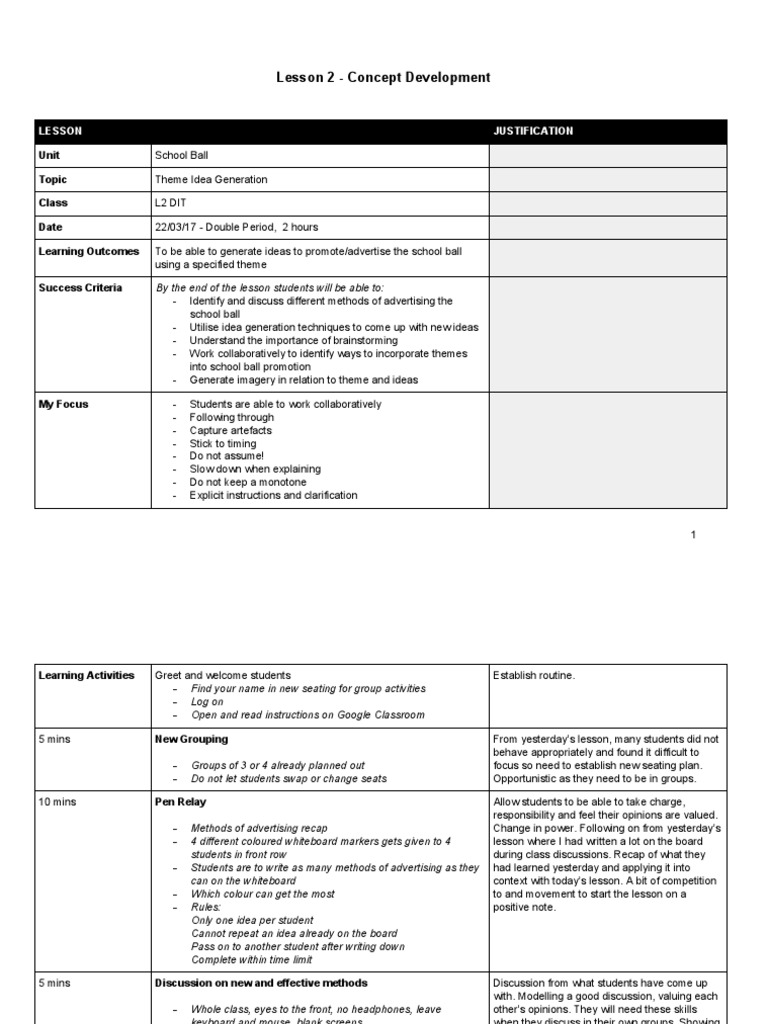 Lesson2 L2dit Muhammadali | PDF | Brainstorming | Cognitive Science