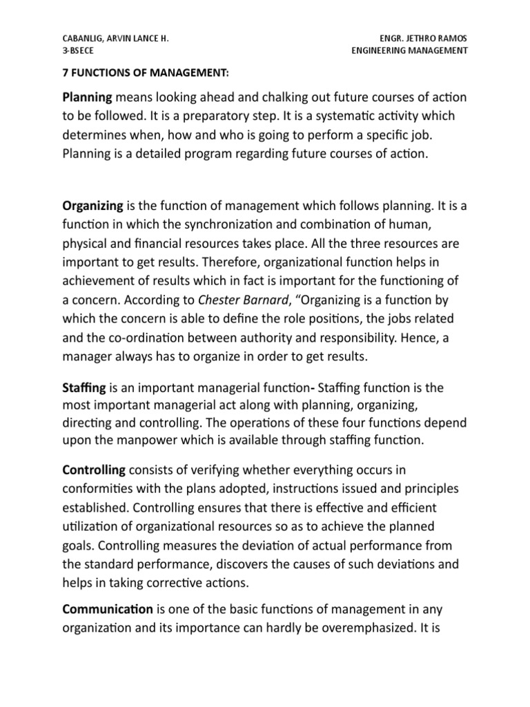 Engineering Management | PDF | Motivation | Motivational