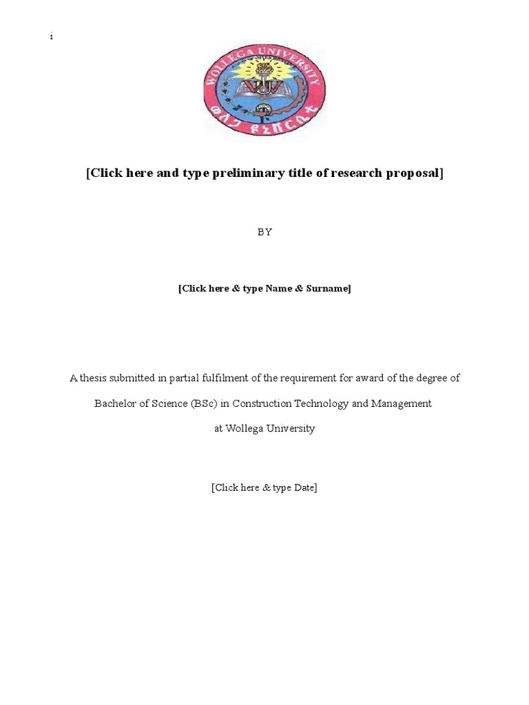 Undergraduate Research Proposal Template-1 | PDF