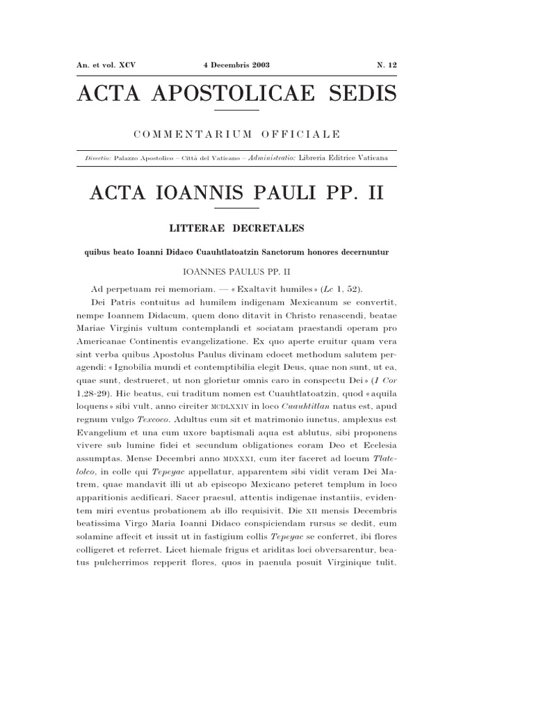 12 Dicembre 2003 PDF | PDF