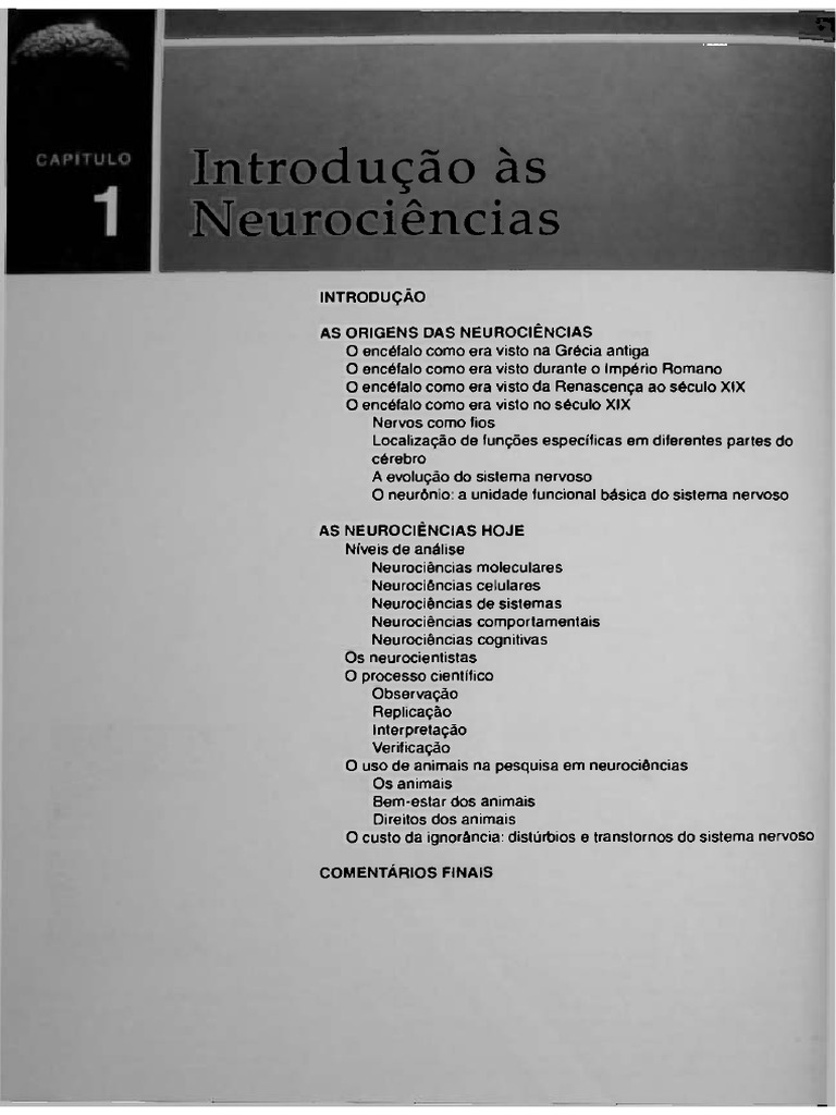 Neurociências - Desvendando o Sistema Nervoso | PDF | Neurociência ... Neurociências - Desvendando o Sistema Nervoso | PDF | Neurociência ...