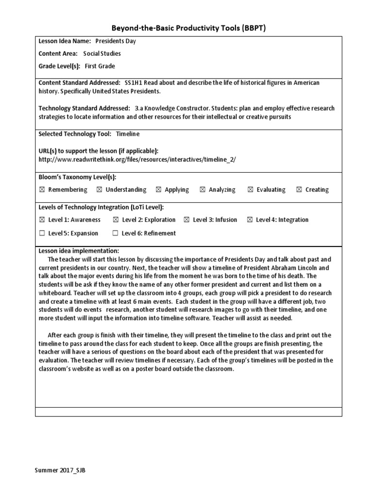 Beyond-the-Basic Productivity Tools (BBPT) | PDF