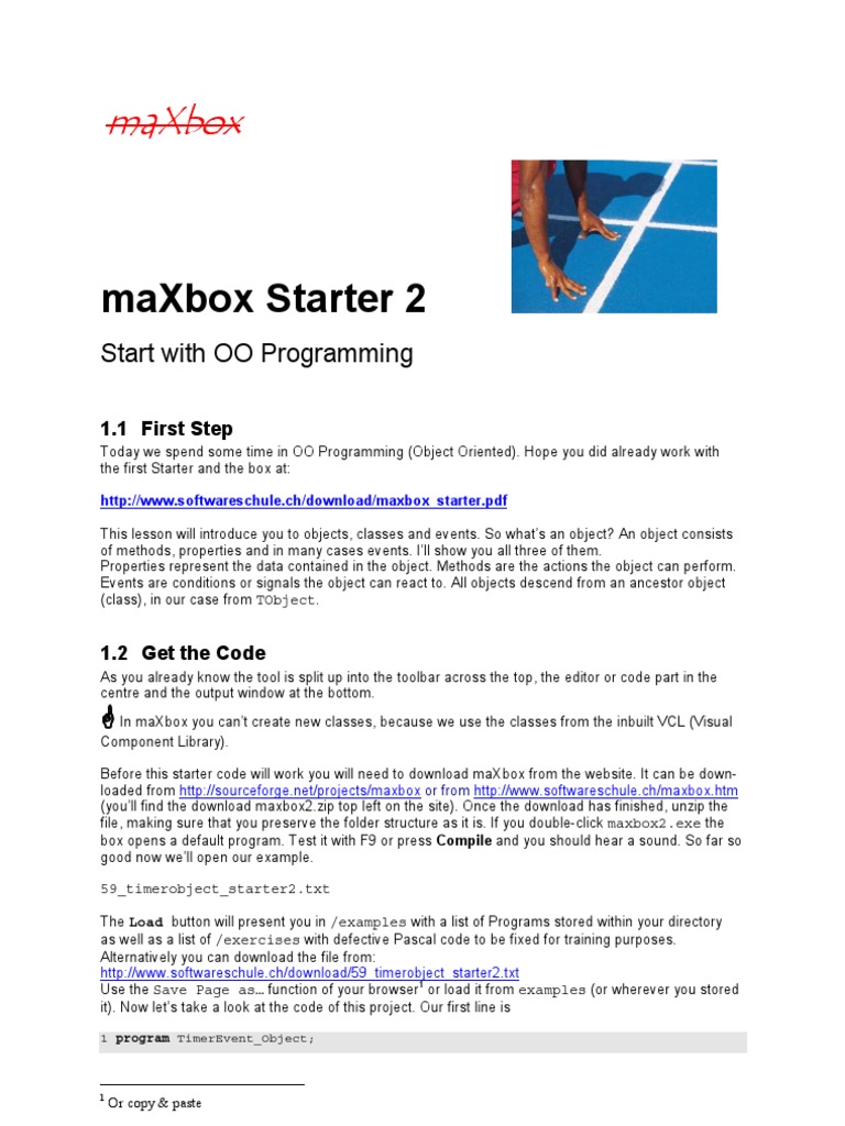 Maxbox Starter 2: Start With Oo Programming | PDF | Class (Computer Programming) | Subroutine
