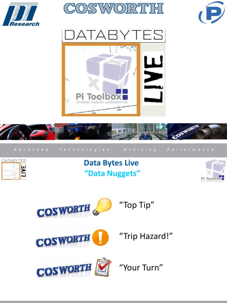 Cosworth Data Bytes Live - Pi Toolbox v0 8 | PDF | Microsoft Excel | Gear