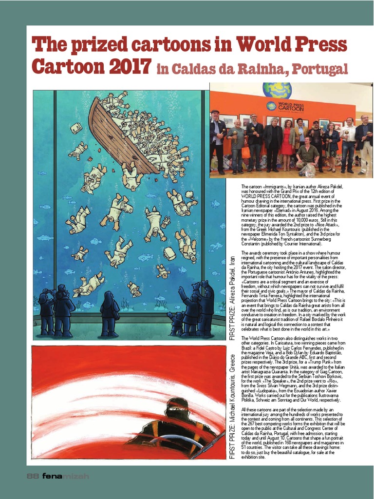 World Press Cartoon 2017 Winners | PDF | Cartoon | Cartooning