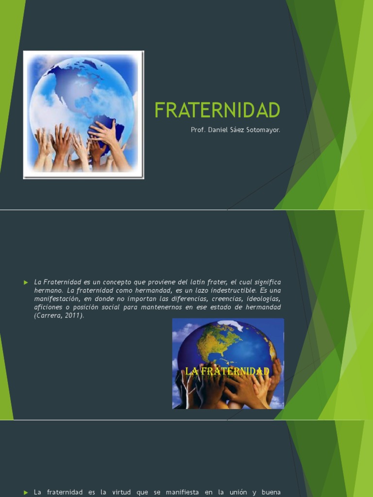 Fraternidad | PDF | Alma | Virtud