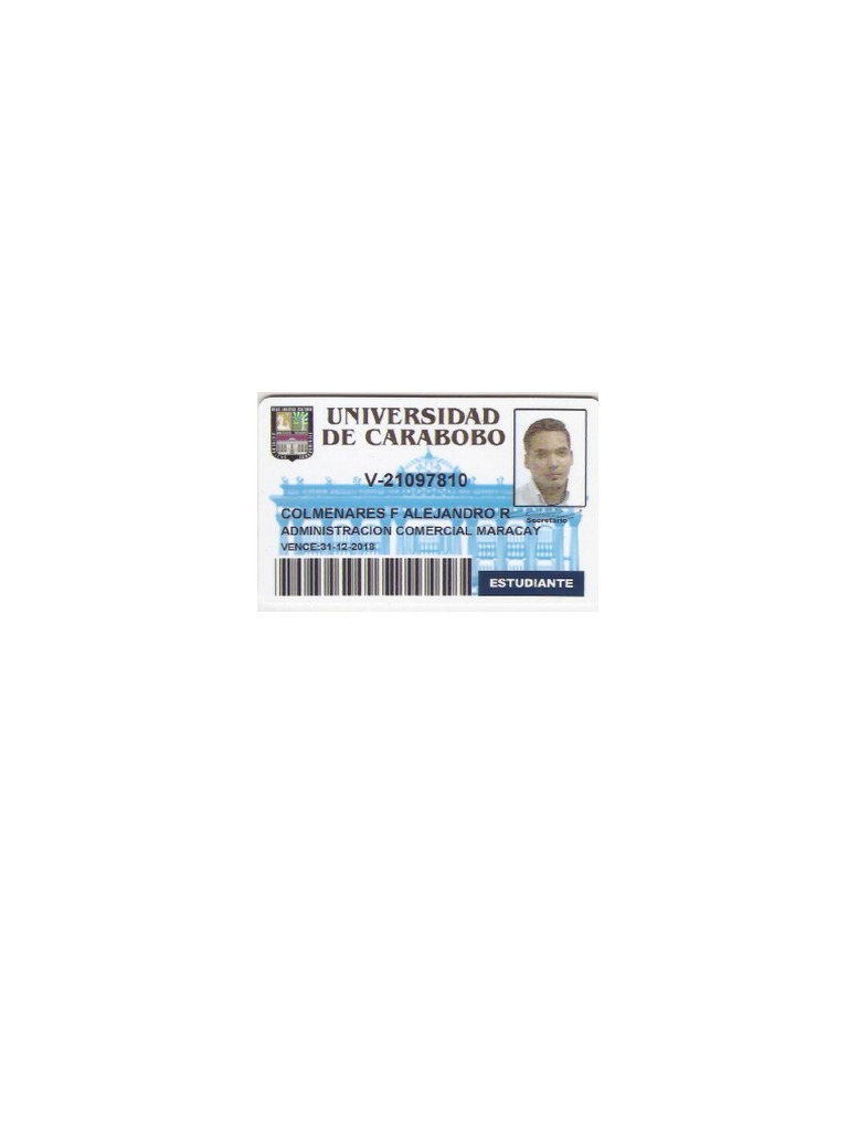 Carnet de Estudiante | PDF