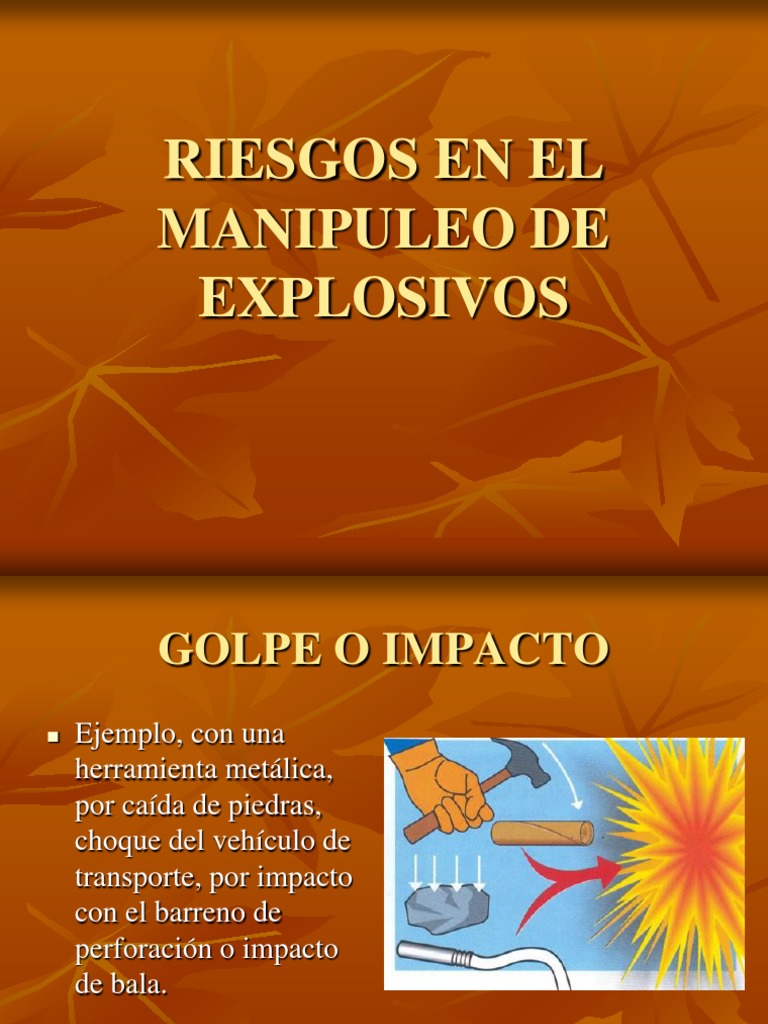 Seguridad Con Explosivos | PDF | Material explosivo | Soldadura