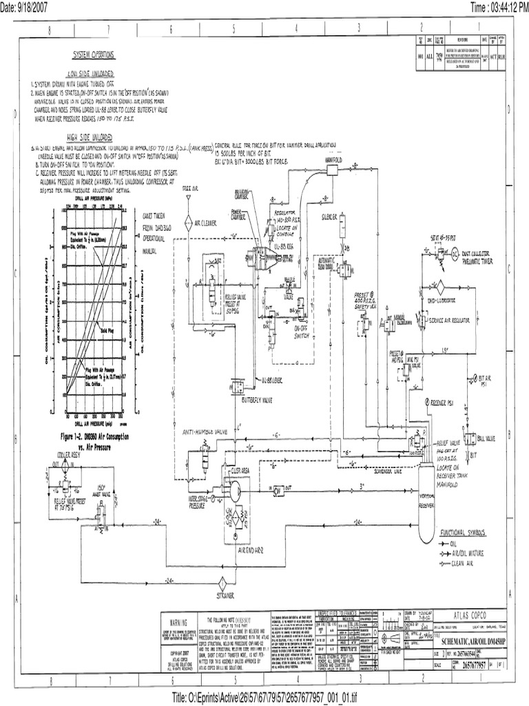 Plano Del Compresor de Aire | PDF