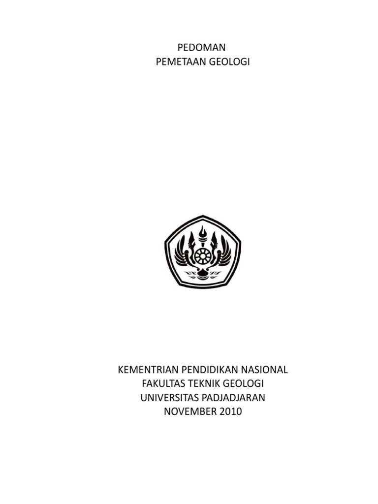 Pedoman Pemetaan Geologi FTG Unpad | PDF | Ilmu Sosial