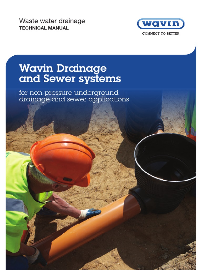 Wastewater Sewer Manual-Wavin | PDF | Sanitary Sewer | Extrusion
