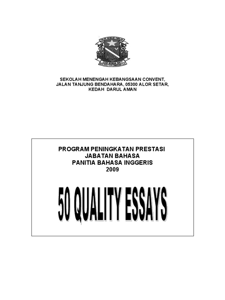 50 Quality Essays for English Students | PDF | Essays | English Language
