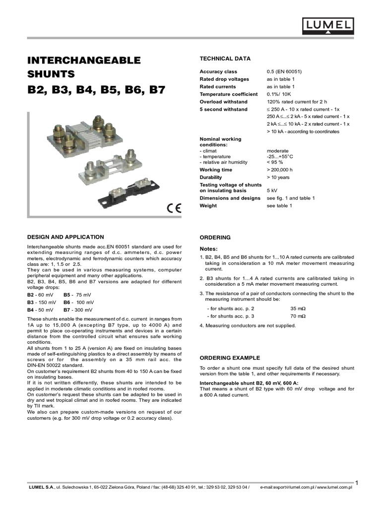 b2 b3 b4 b5 b6 Data Sheet PDF | PDF | Electromagnetism | Electrical ...