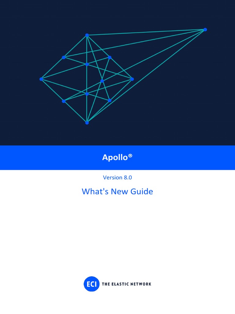 Apollo V8.0 What's New Guide | PDF | Optical Fiber | Electronics