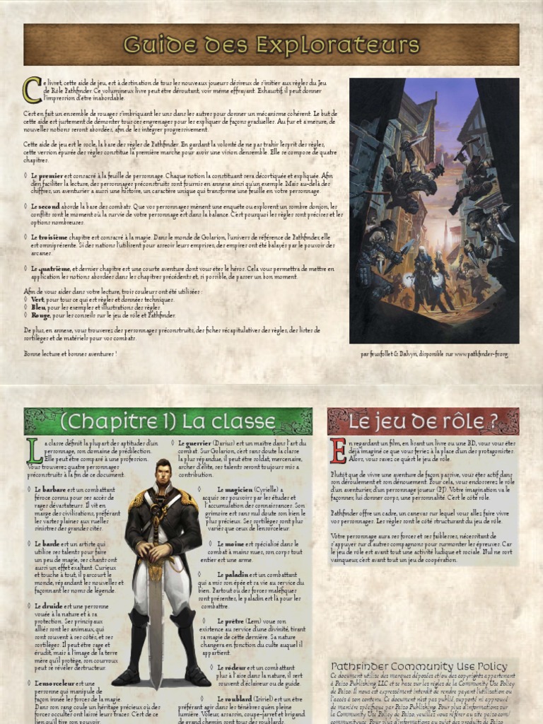 Initiation PF | PDF | Magie (Paranormal) | Dé