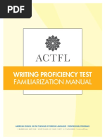ACTFL Proficiency Guidelines 2024 | PDF | Communication | Educational Assessment