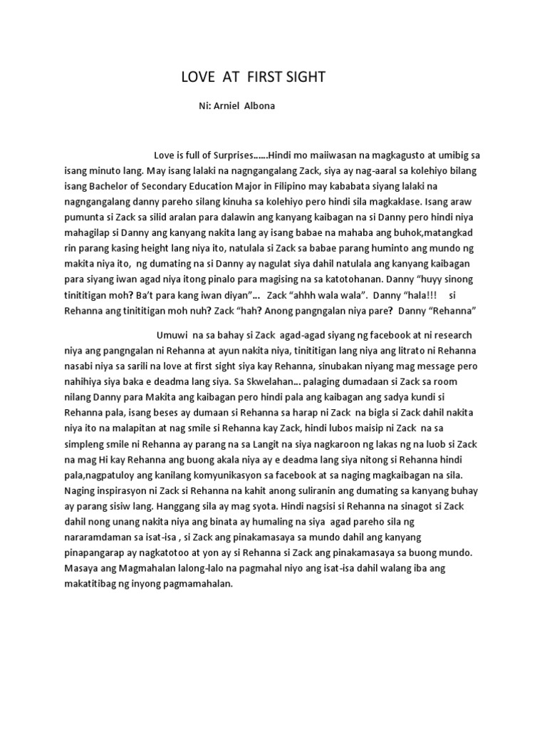 Love at First Sight | PDF
