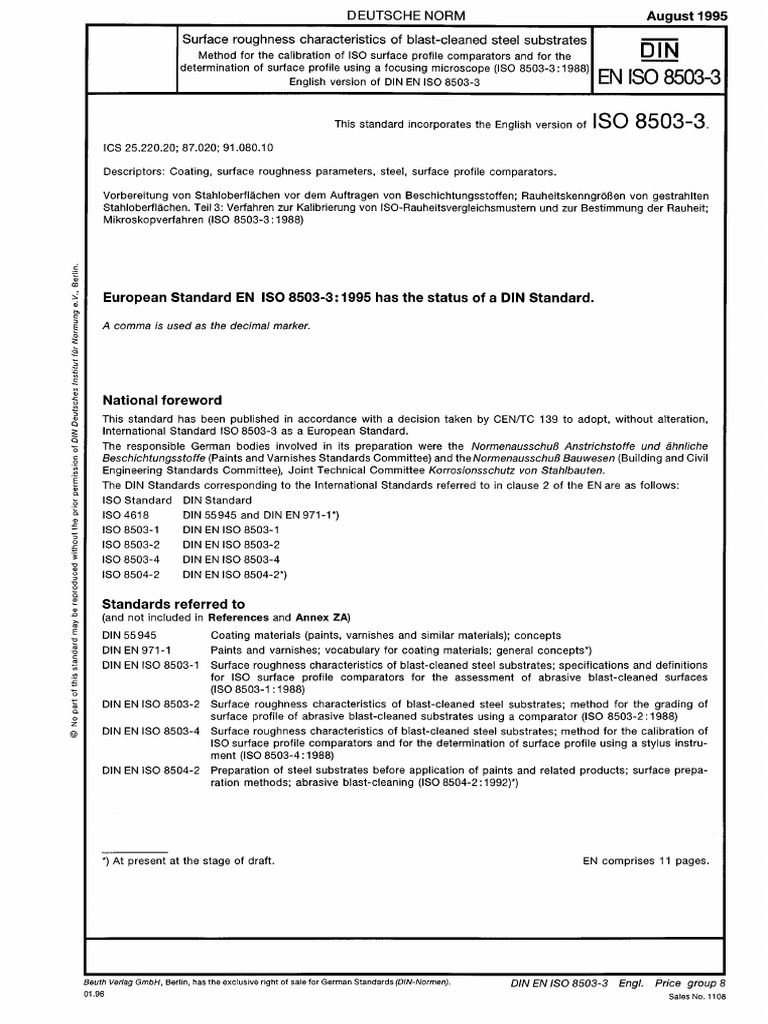 Iso 8503-3 | PDF