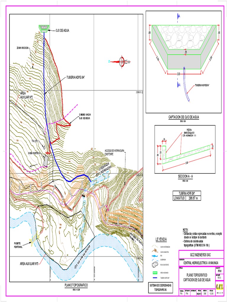 Captacion de Ojo de Agua-Layout1 | PDF | Enseñanza de matemática | Naturaleza