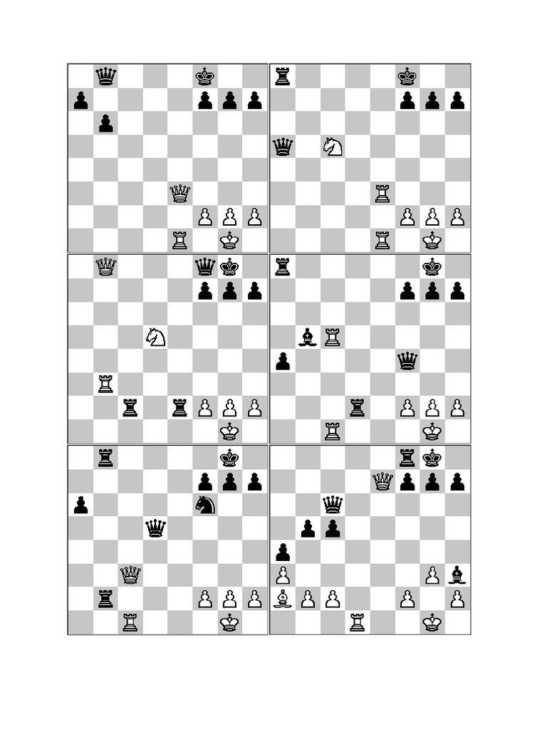 Chess Backrank themes+fork puzzles | Chess | Games & Activities
