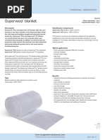 Superwool 607 HT Blanket Overview | PDF | Thermal Insulation | Building ...