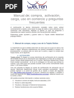 Guía para usar tu tarjeta Pluxee Virtual | PDF