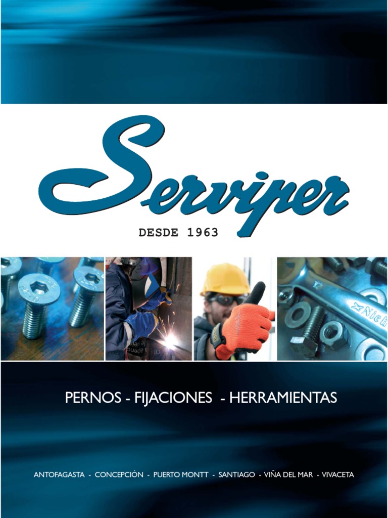 Catalogo Serviper 2010 | PDF | Santiago | Tornillo