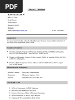 IIM A Resume Format For Freshers | PDF | Mechanical Engineering | Schools