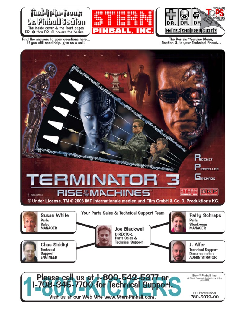 Terminator3 Manual | PDF | Menu (Computing) | Switch