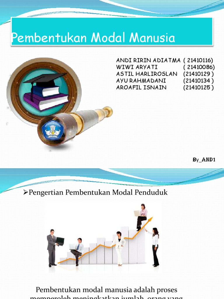 Pembentukan Modal Manusia | PDF