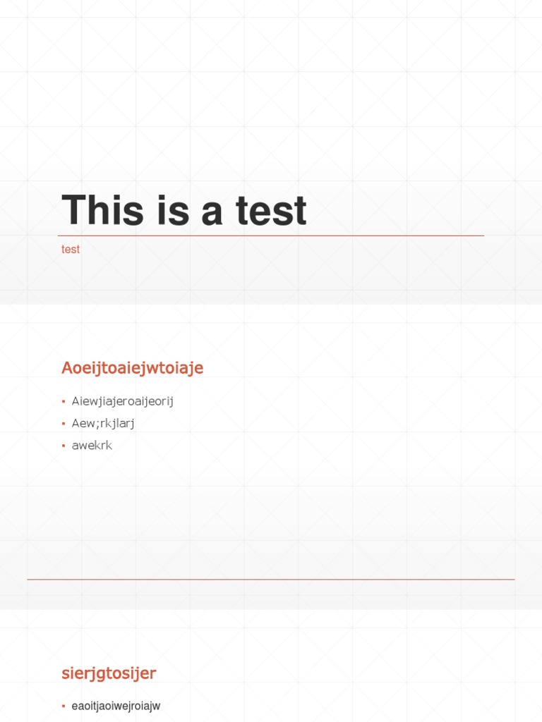 Test Document Overview | PDF | Technology & Engineering
