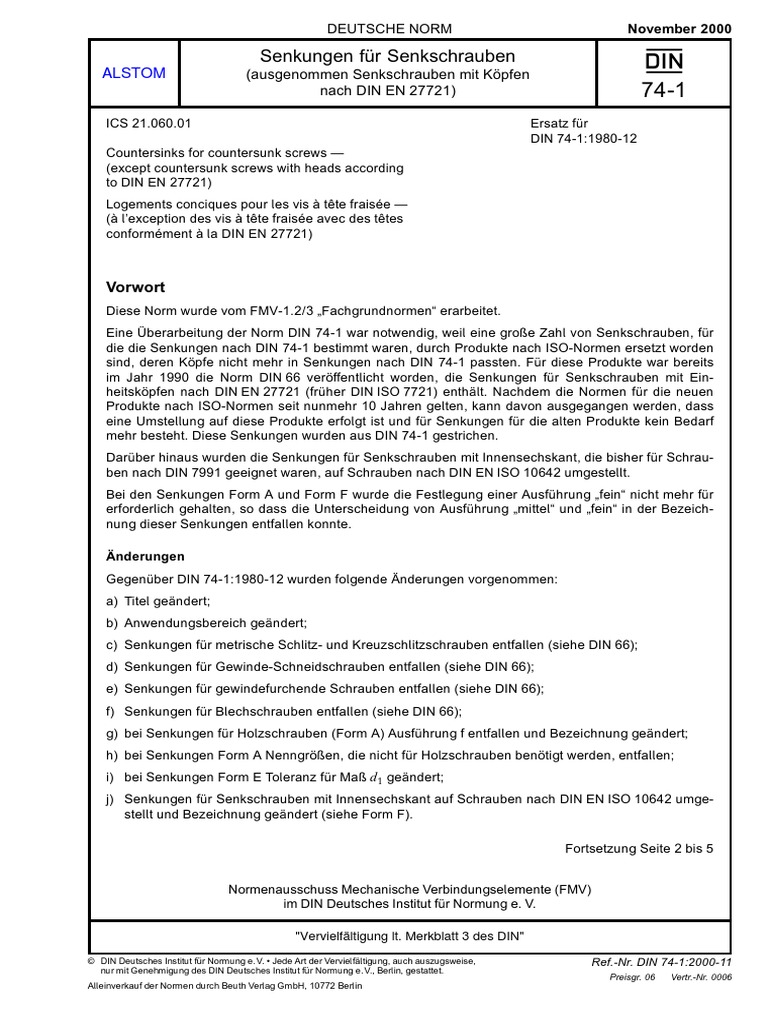 Din 74-1 PDF | PDF