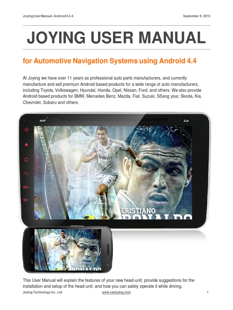 Joying Android Head Unit User Manual | PDF | Wi Fi | Android (Operating ...