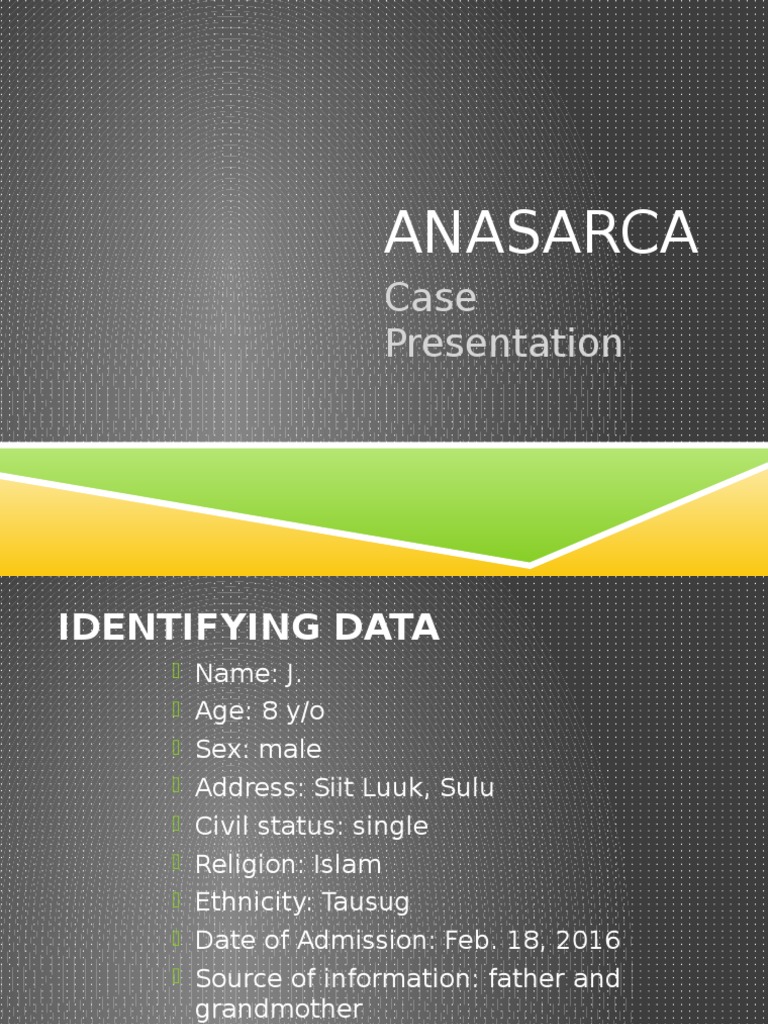 Anasarca | PDF | Intravenous Therapy | Health Sciences
