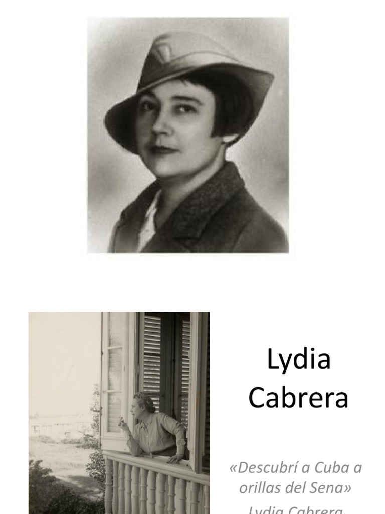 Lydia Cabrera | PDF | Cuba | Religión y creencia