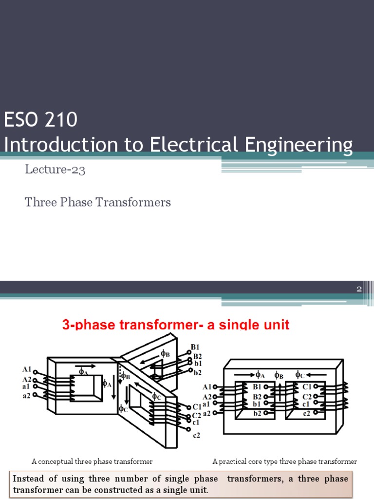 Transformers - Three Phase Transformers | PDF | Transformer | Magnetism