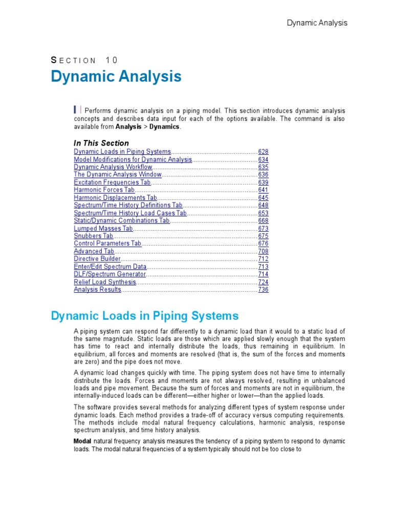 10 Dynamic Analysis | Download Free PDF | Frequency | Hertz