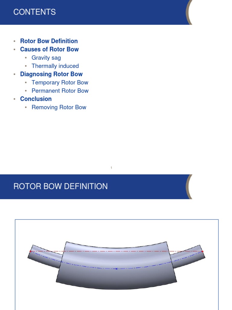 Understanding and Fixing Rotor Bow | PDF