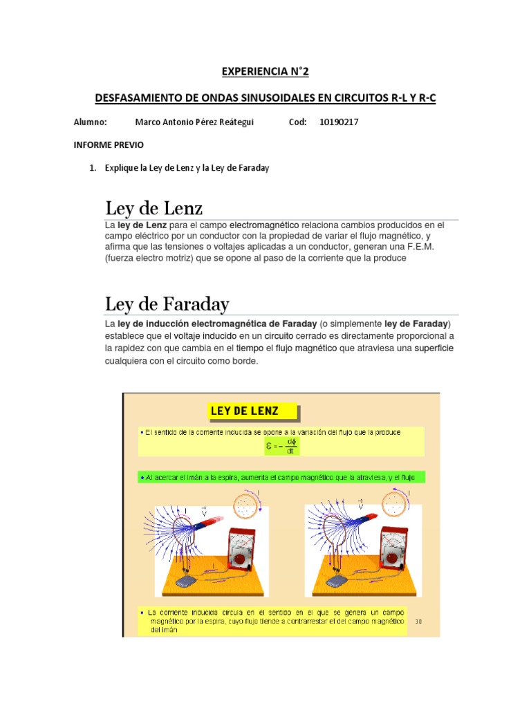 Desfasamiento de Ondas Sinusiodales | PDF | voltaje | Corriente eléctrica