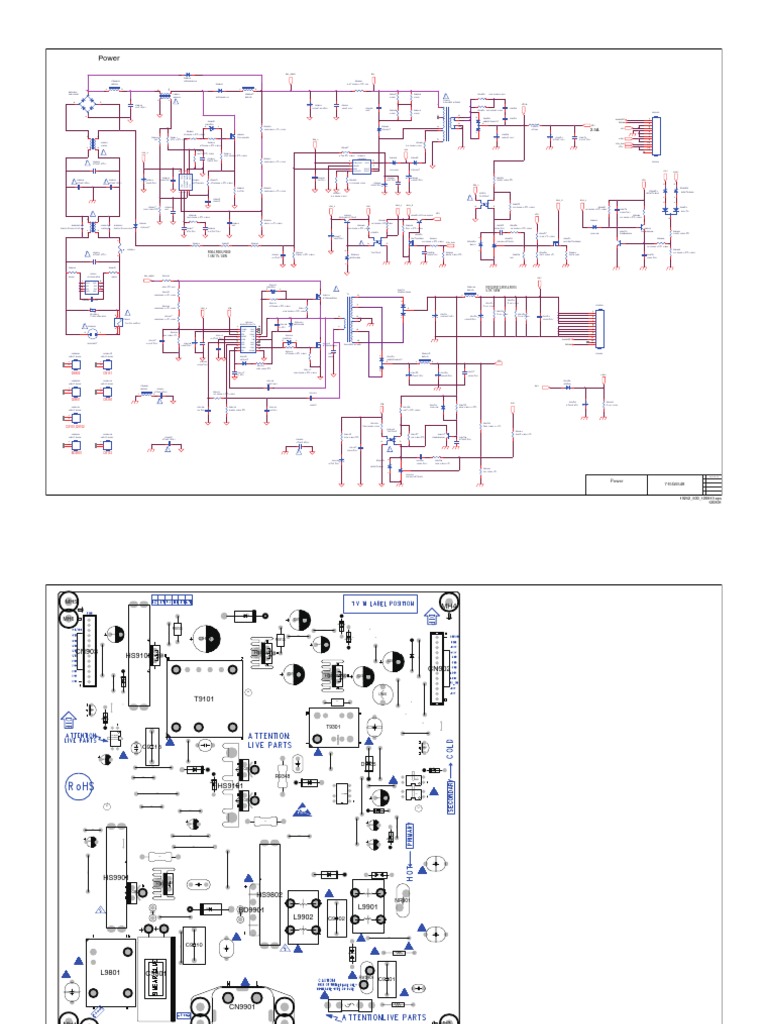 715G5548 LCD PSU Schematic | PDF