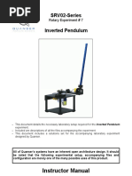 SRV02 Rotary Motion Servo User Manual | PDF | Amplifier | Electric Motor