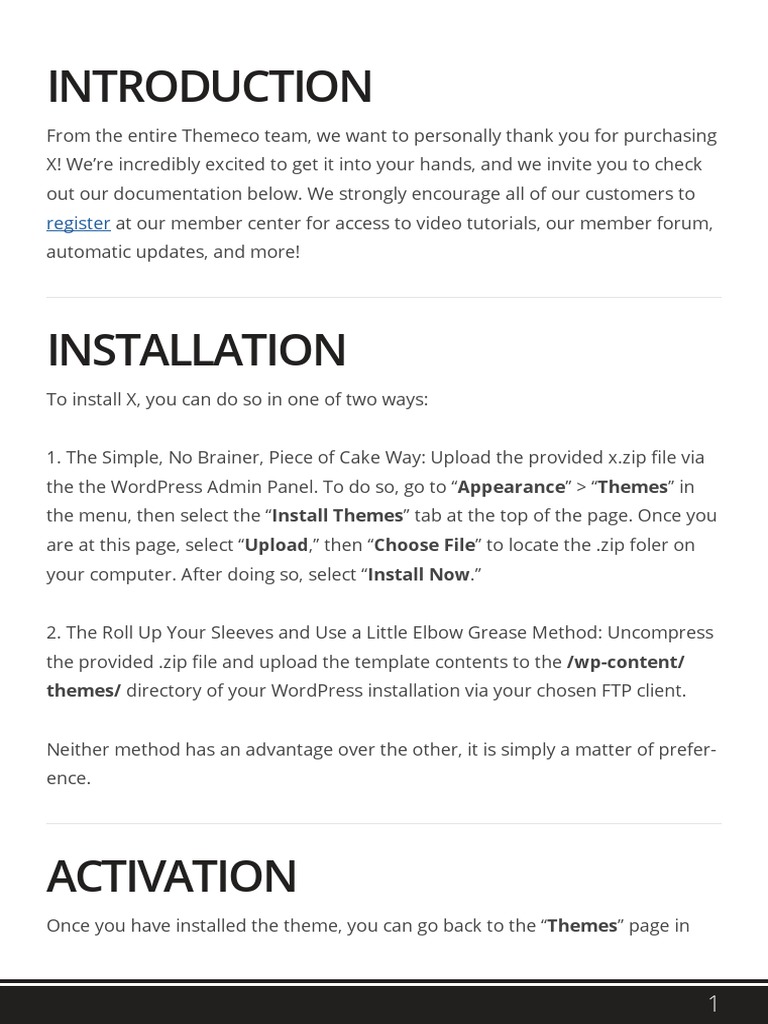 Register: Themes/ Directory of Your Wordpress Installation Via Your ...