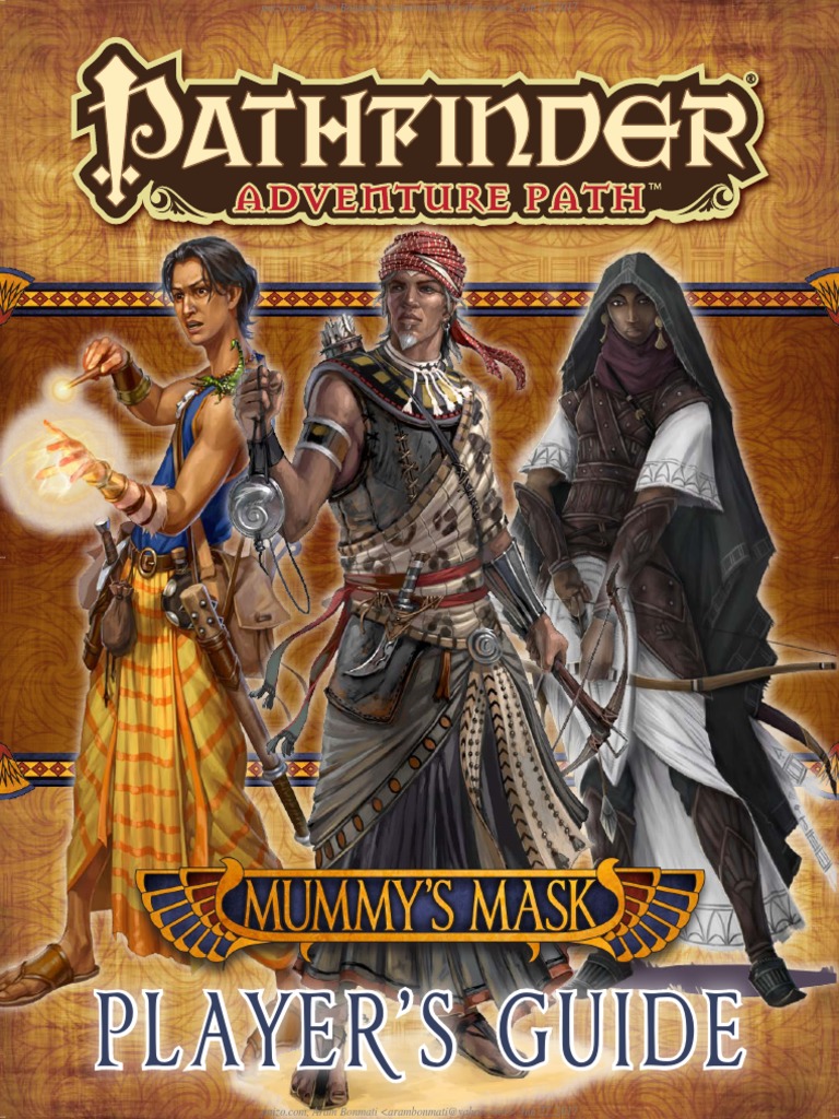 Pathfinder Adventure Path Mummys Mask Players Guide PFRPGPDF | PDF ...