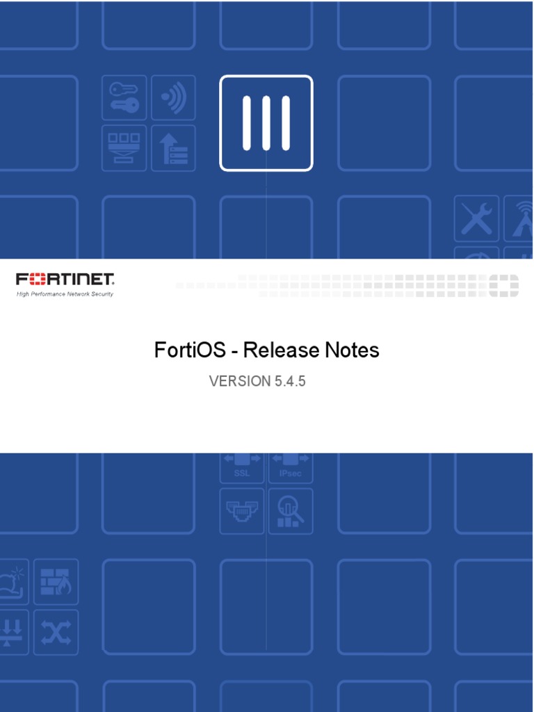 Fortios v5.4.5 Release Notes | PDF | Transport Layer Security | Google ...